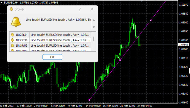 MT4 メール通知の設定 Gmail